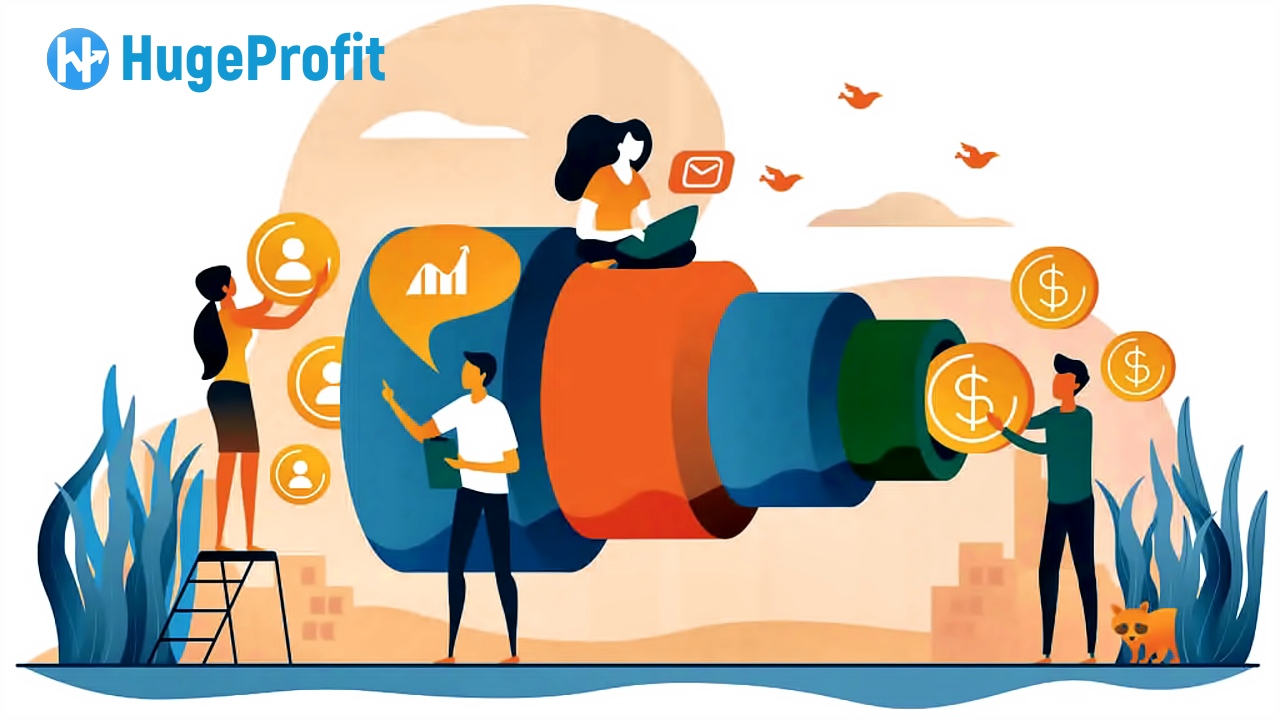 HugeProfit CRM system for sales management - CRM/ERP HugeProfit