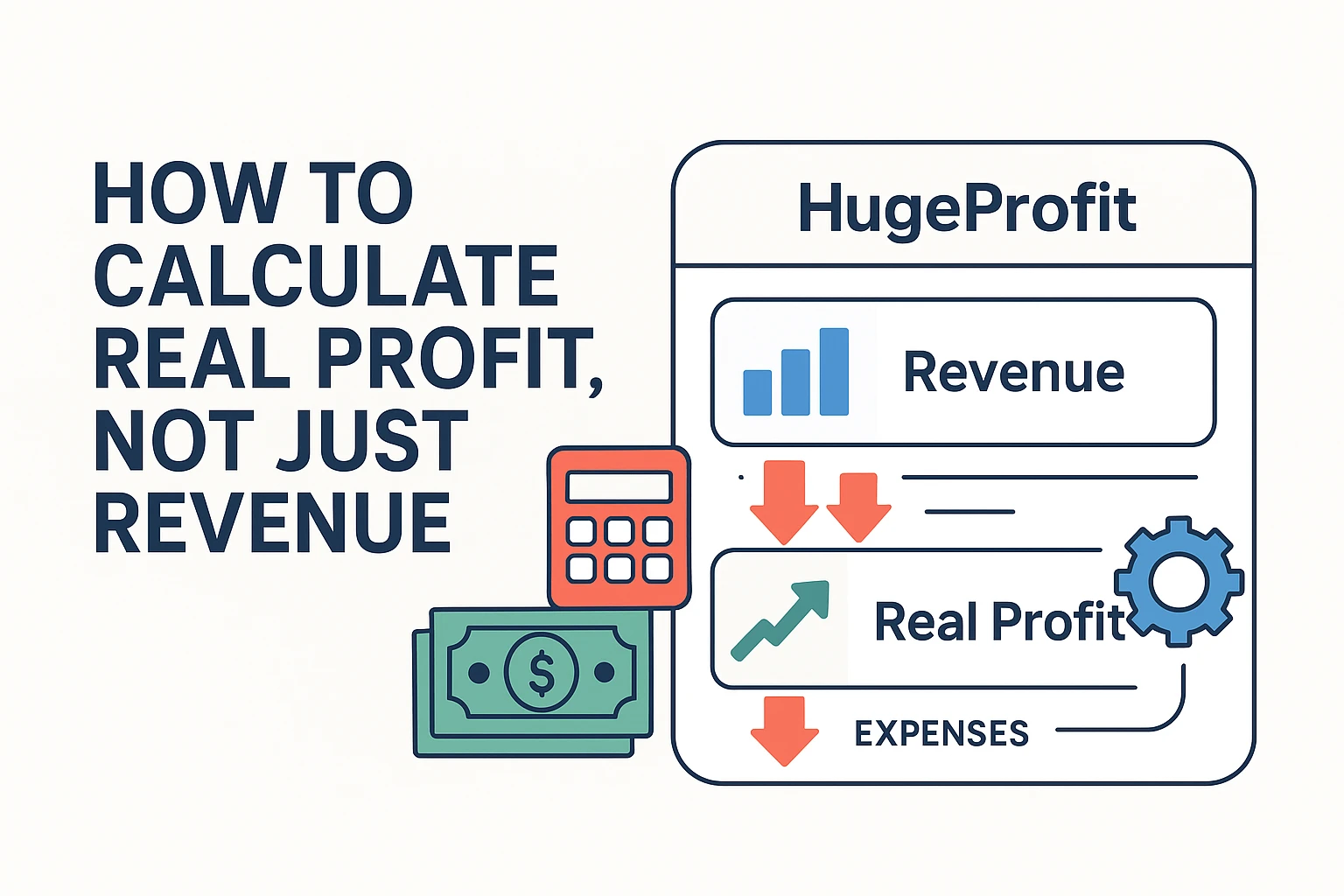 How to calculate real income, not revenue in 2025