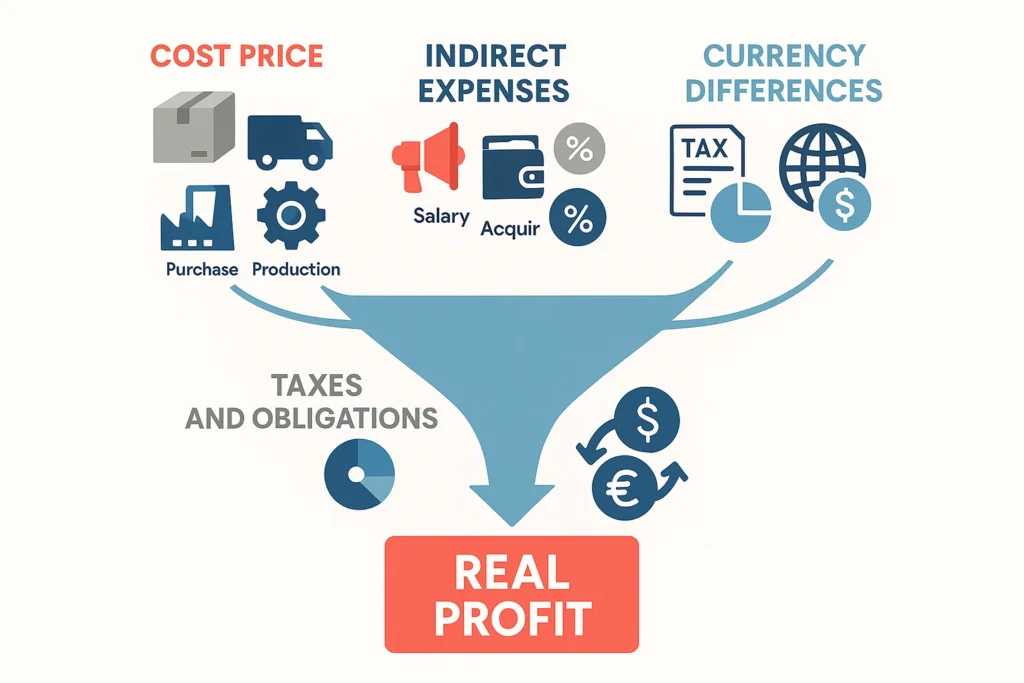 How to calculate real income, not revenue in 2025
