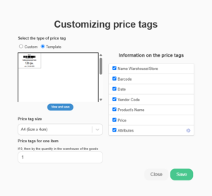 Price Tag and Barcode Printing Software | HugeProfit